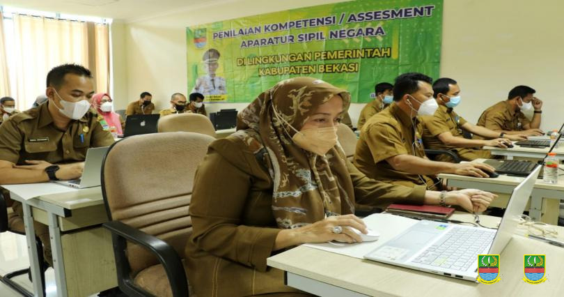 2327 ASN Kabupaten Bekasi Ikuti Uji Kompetensi